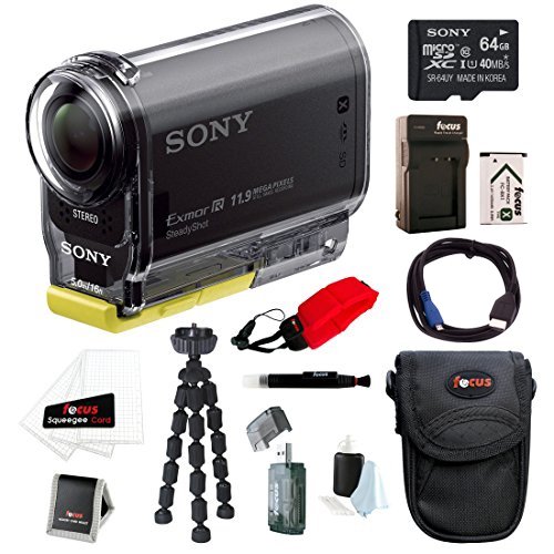 Sony HDR-AS20/B AS20 AS20/B POV Action Cam with Wi-Fi/ NFC and 1080 ...